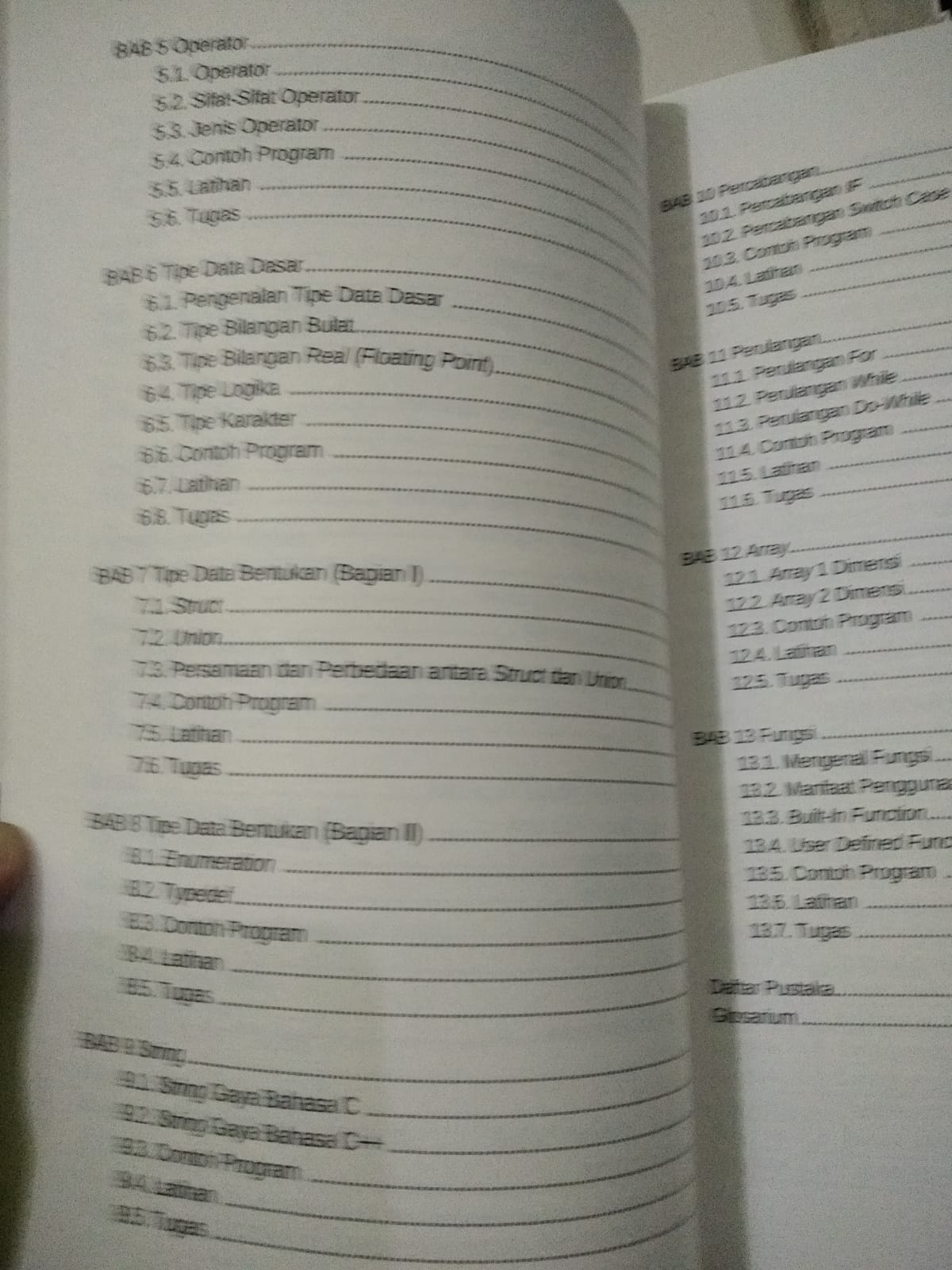 Buku Mudah Belajar Pemrograman Dasar C++: Buku Pemrograman unik ...